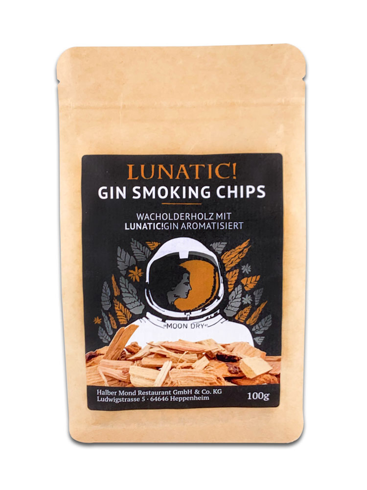Gin Smoking Chips | Lunatic! | spirituosenschmiede.com